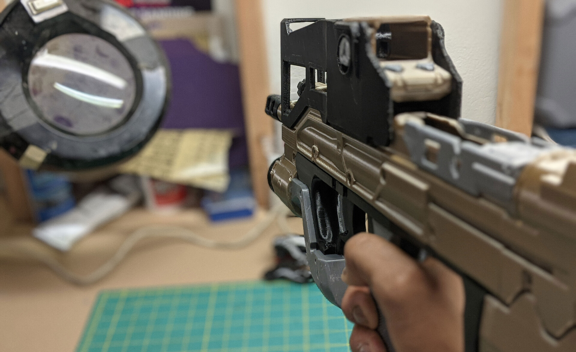 ArtStation - 3d printed SMG