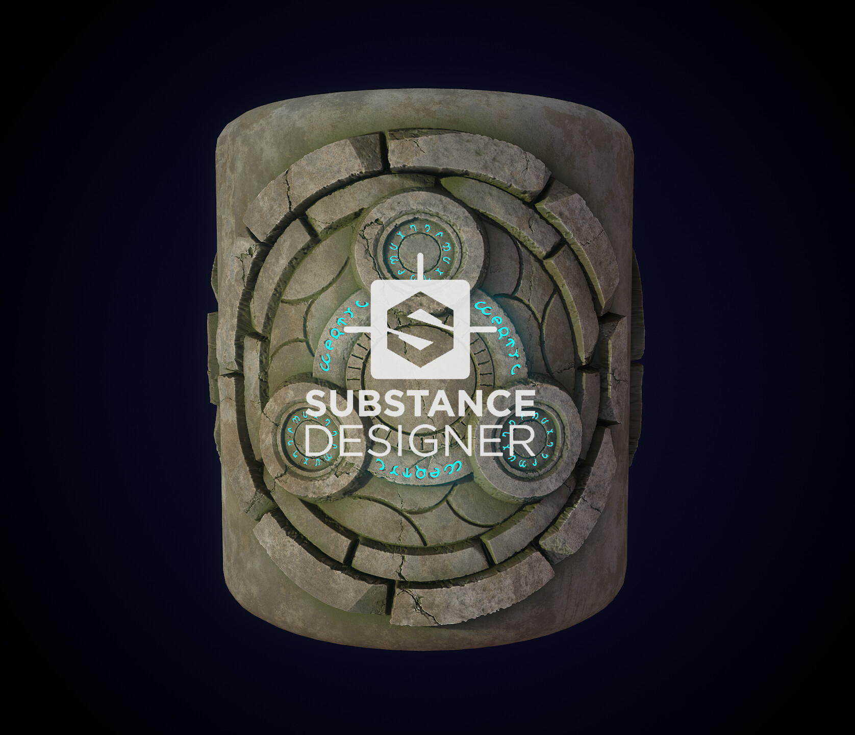 ArtStation - Magic stone - Substance Designer