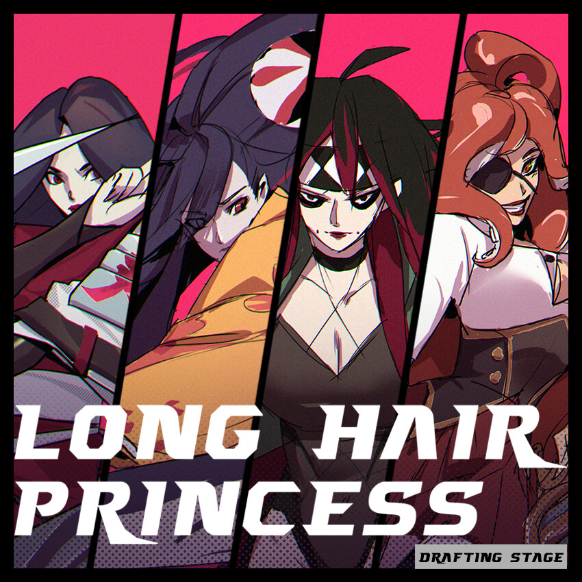 ArtStation - Long Hair Princess