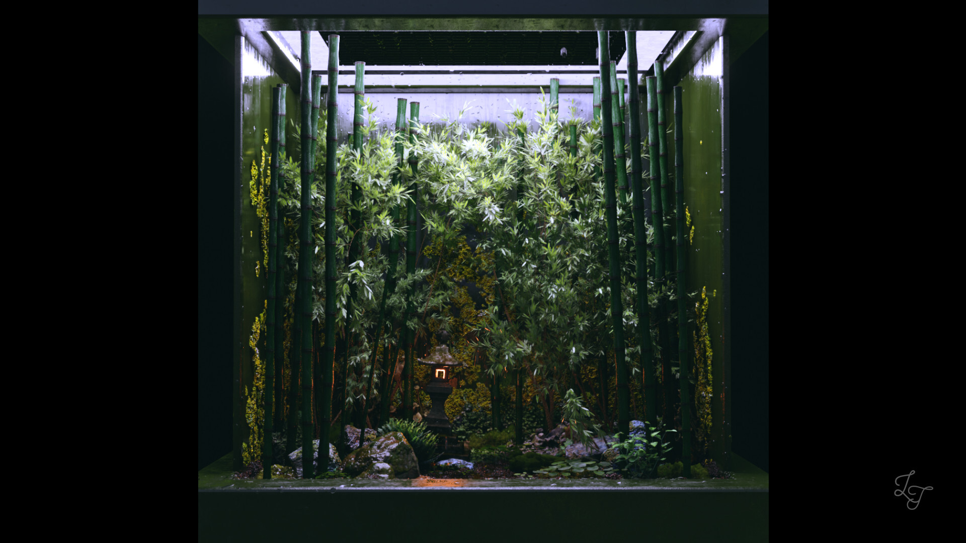 ArtStation - Forest in a Bottle