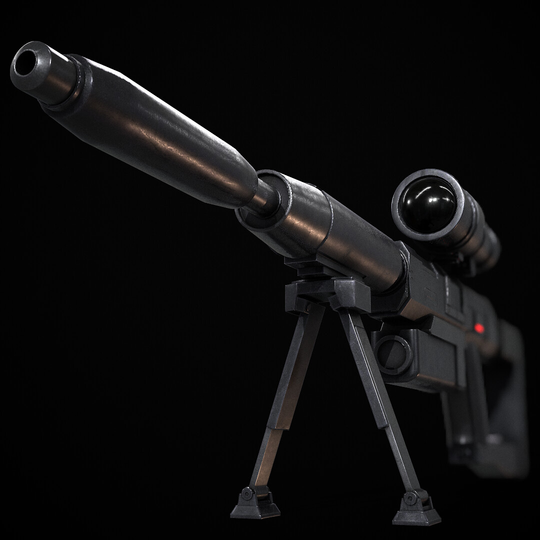 ArtStation - 773 Firepuncher rifle