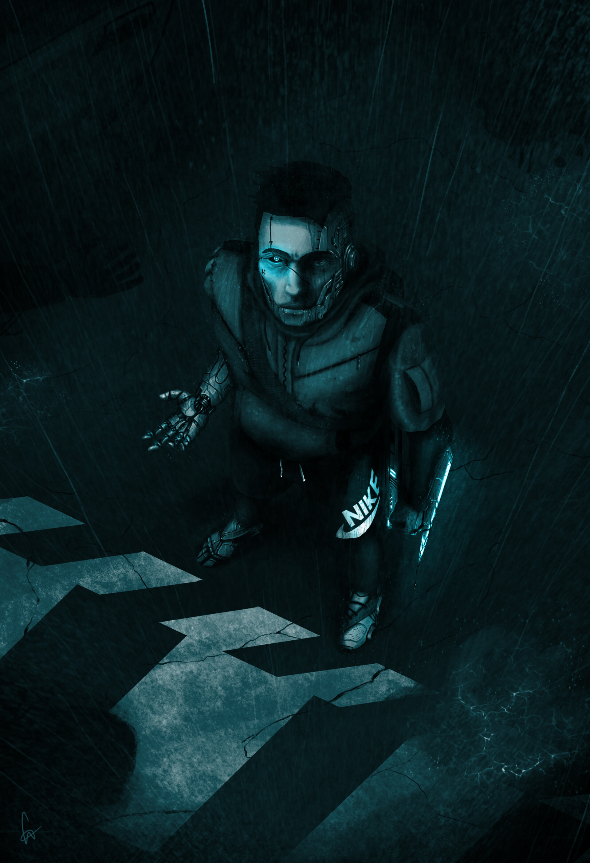 ArtStation - Cyberpunk x Hero