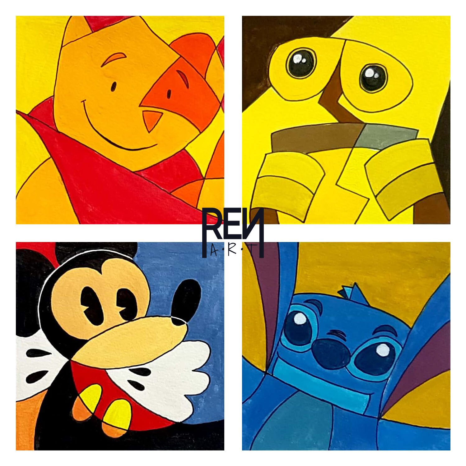 ArtStation - Disney Cubism