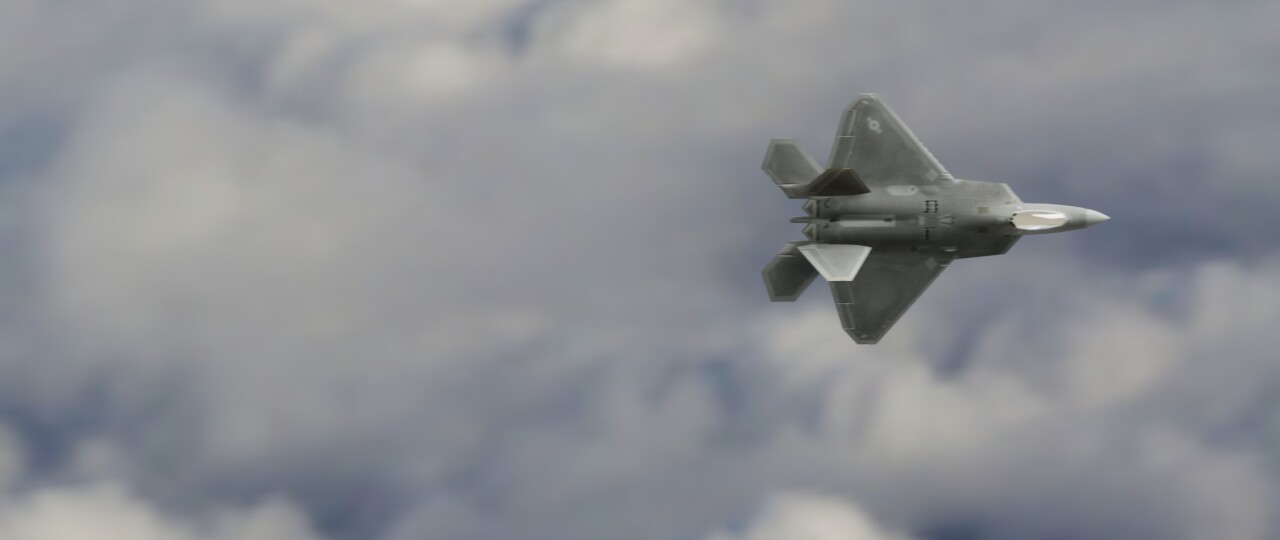 ArtStation - Lockheed Martin Raptor f22 animation test