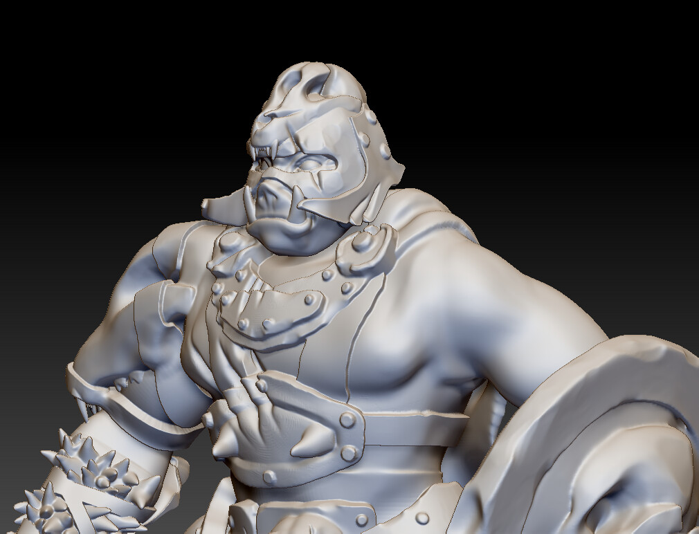 ArtStation - ORC - 3D Printable Model
