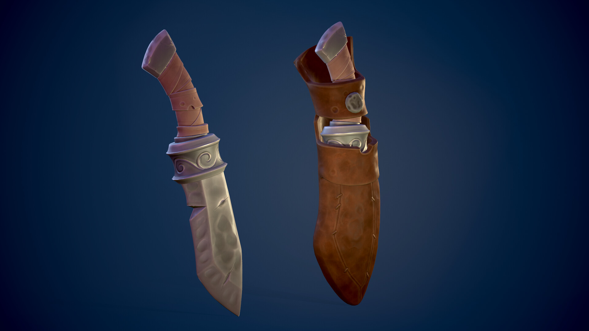 ArtStation - KNIFE - Props Modeling & Surfacing