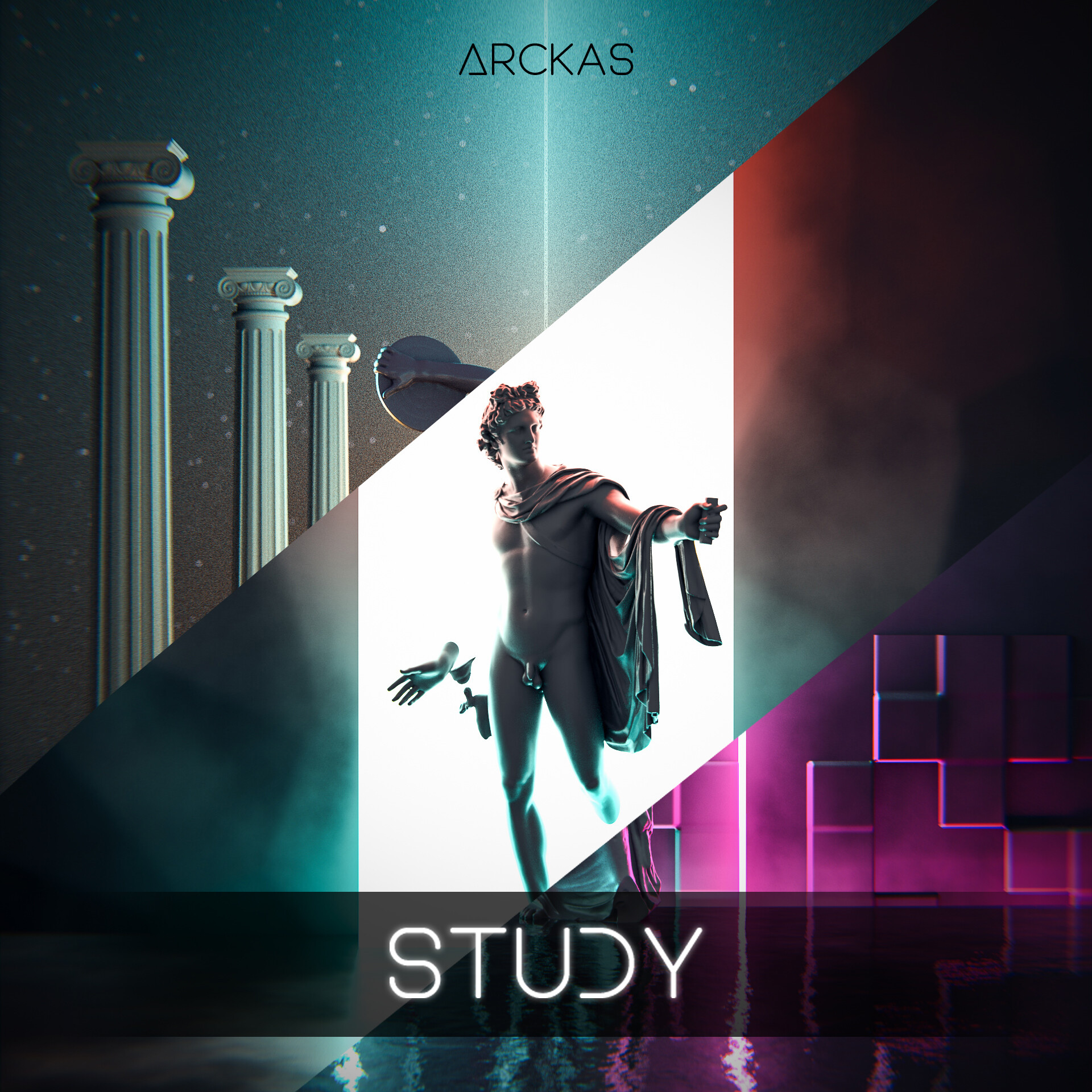 ArtStation - Greek Statues - Lighting/Composition Study