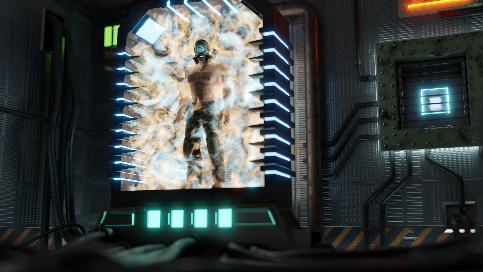 ArtStation - Sci-Fi Portal Room