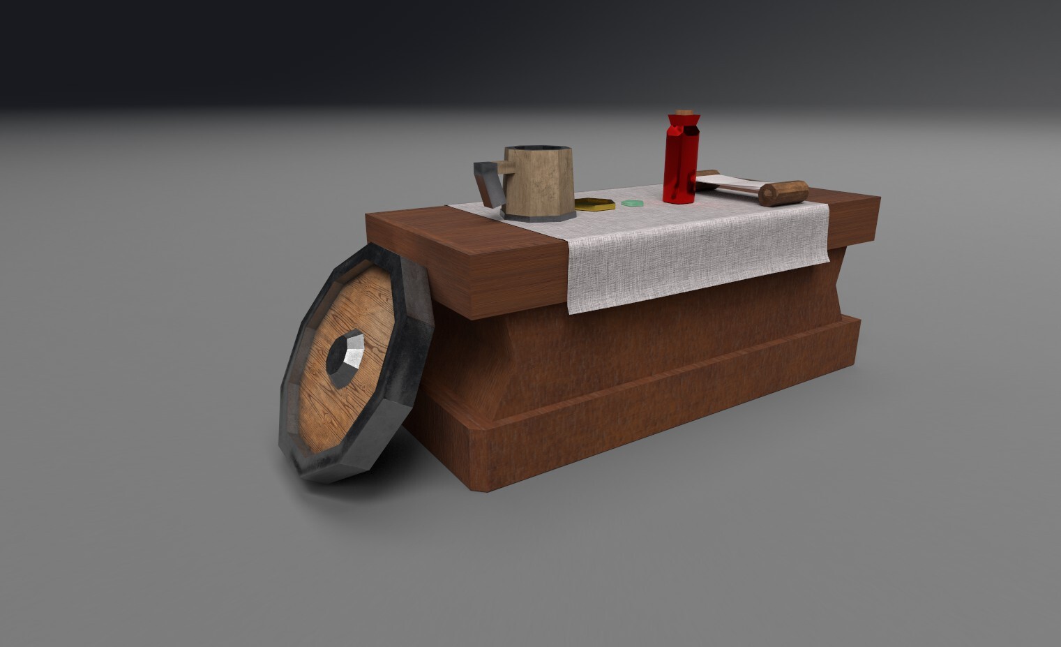 ArtStation - Wizard table