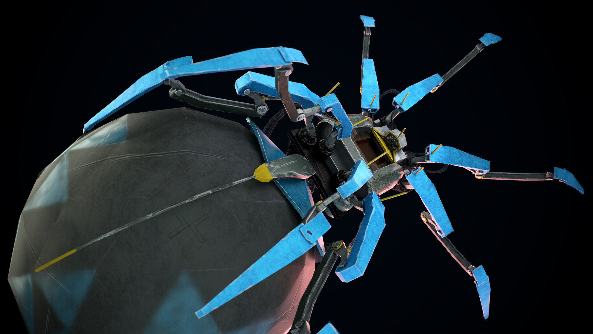 ArtStation - Spider - Robot Stylized