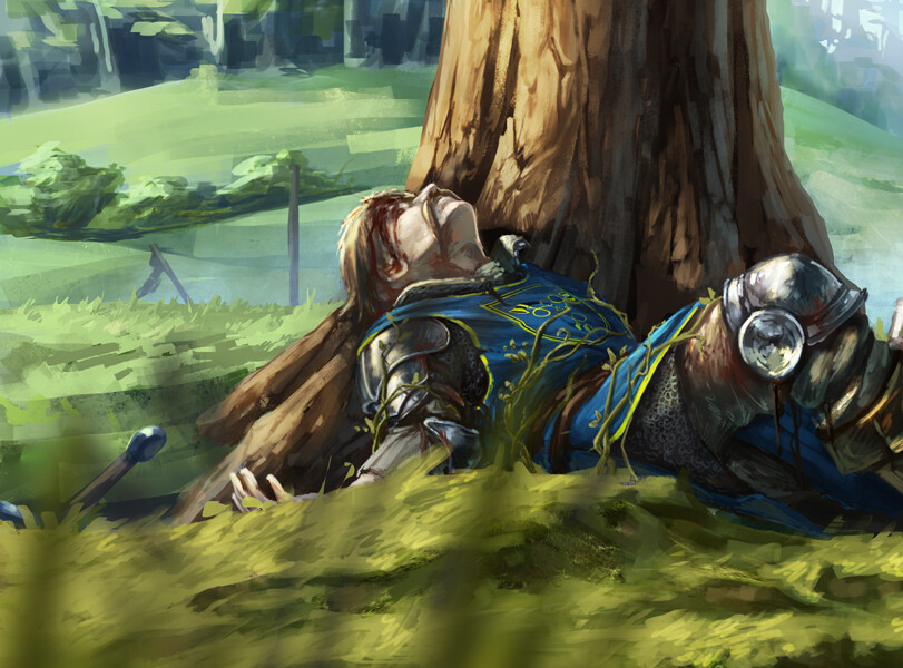 ArtStation - Killed Knight