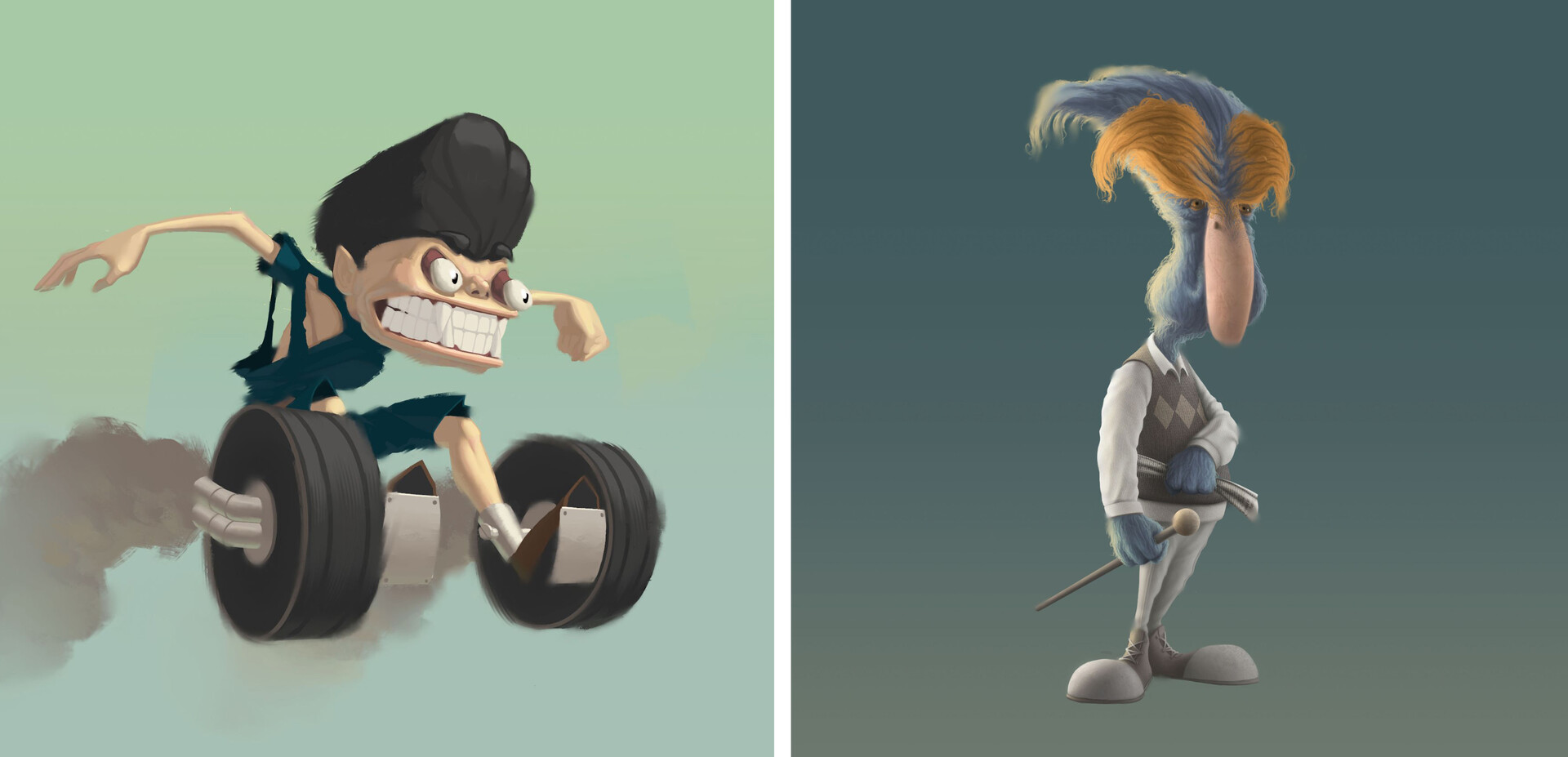 ArtStation - Stylized and cartoon character designs