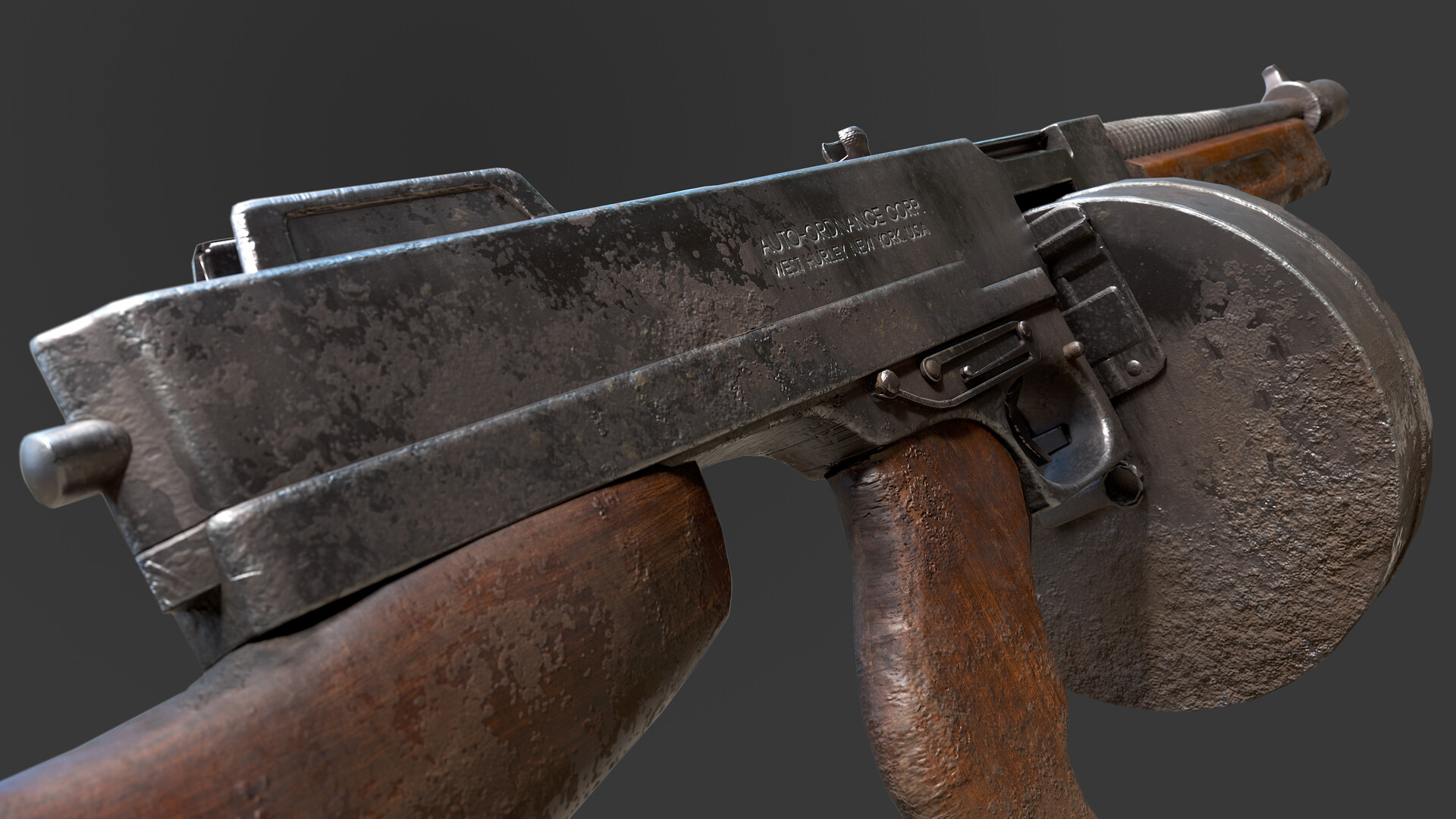 ArtStation - Tommy Gun (Gritty)