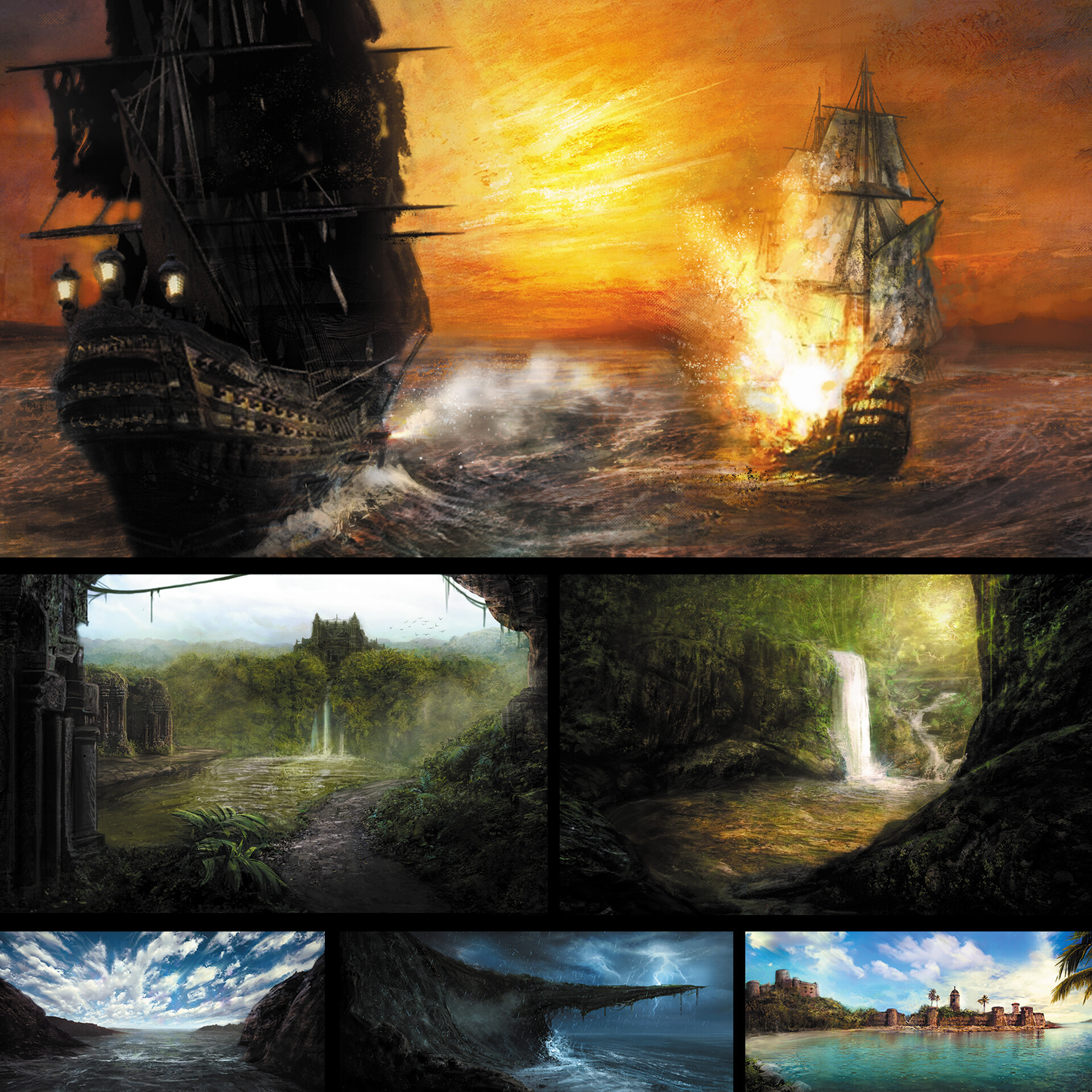 ArtStation - Pirate's World