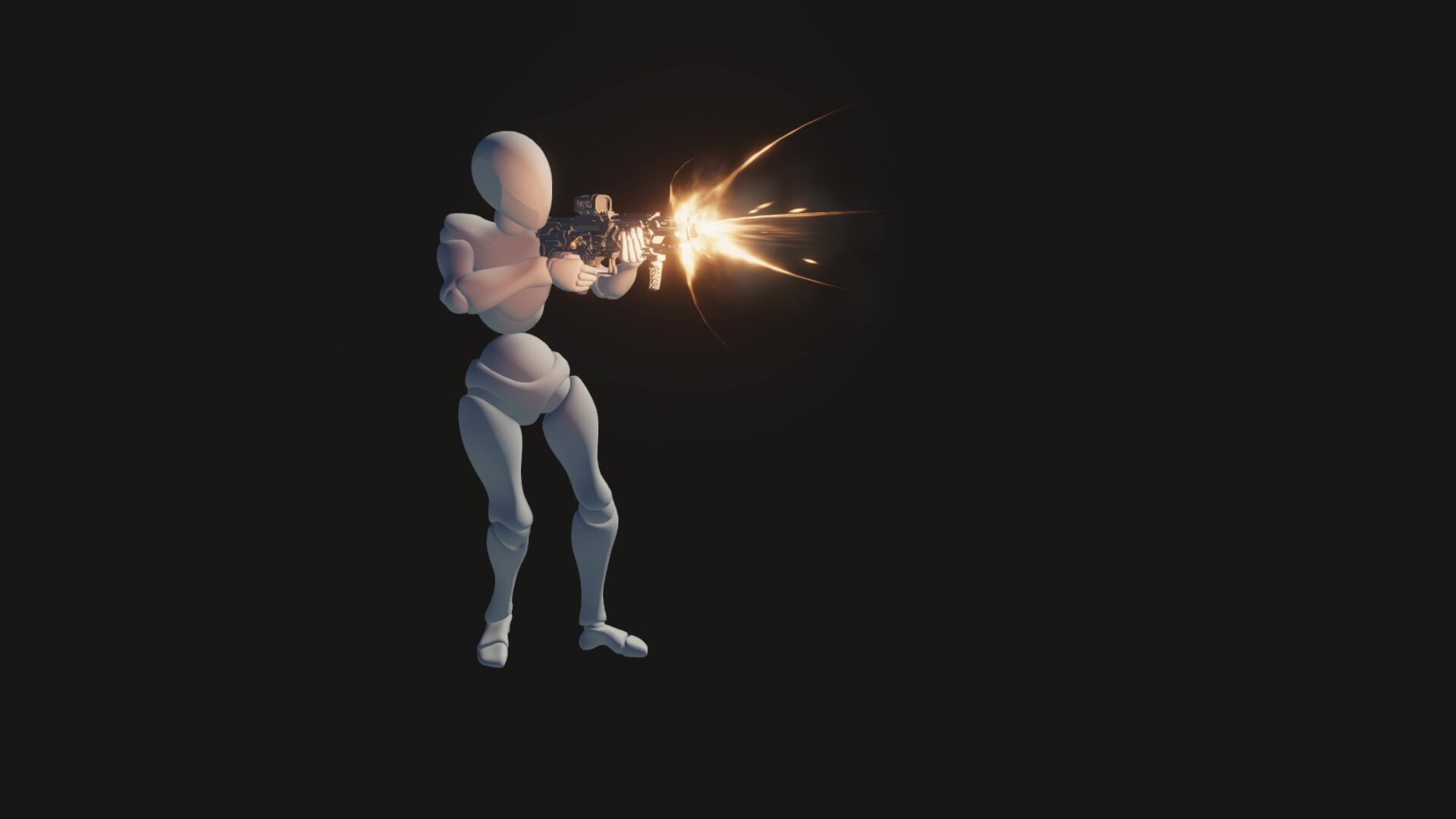 ArtStation - Muzzle Flash VFX - Unity 2021