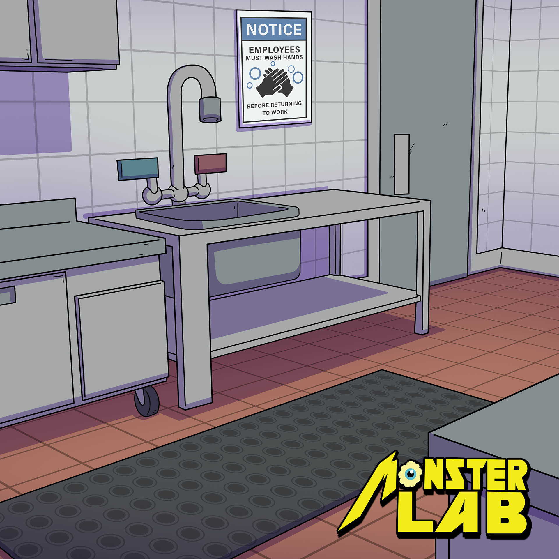 ArtStation - Monster Lab: Episode 4 Background Art