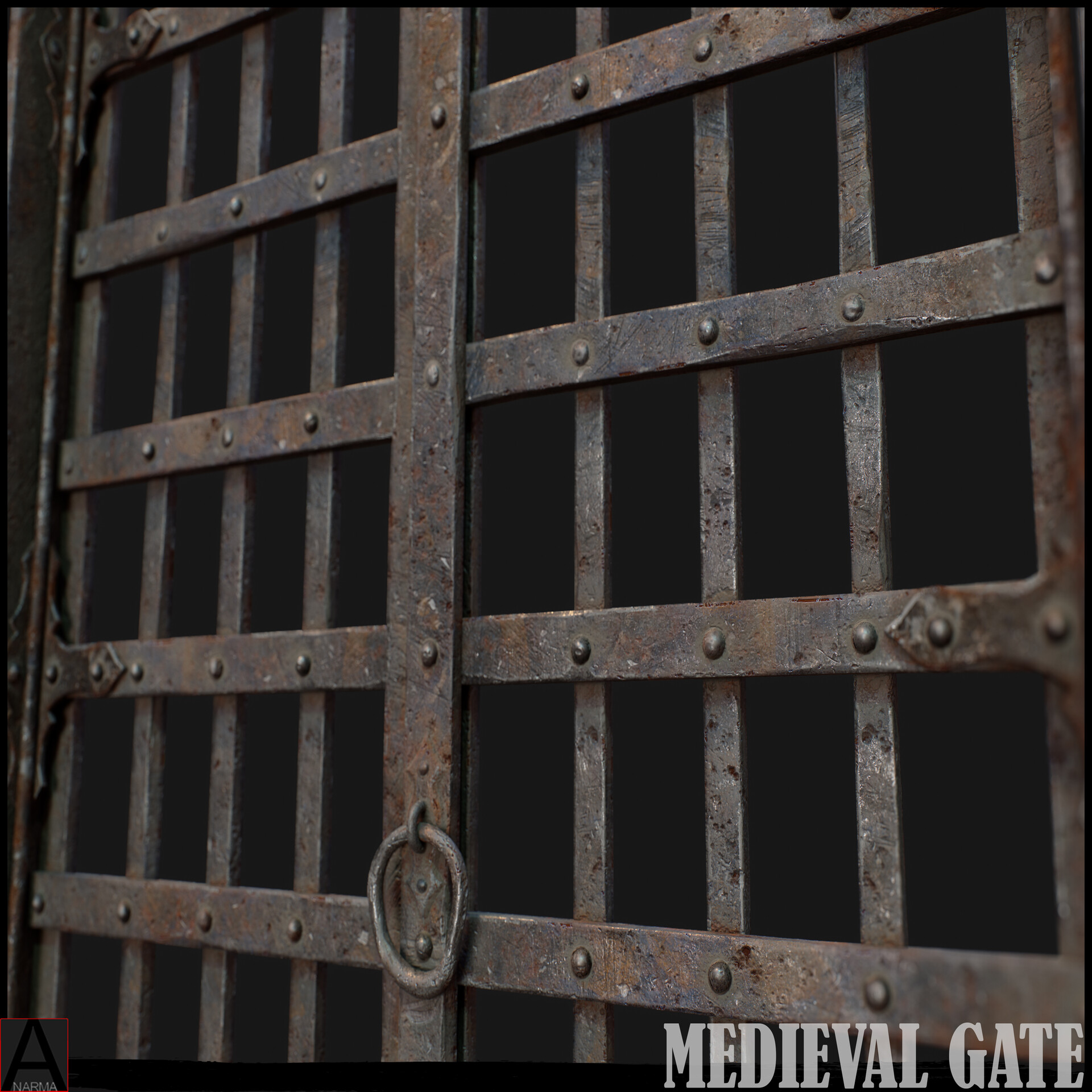 ArtStation - Medieval Gate
