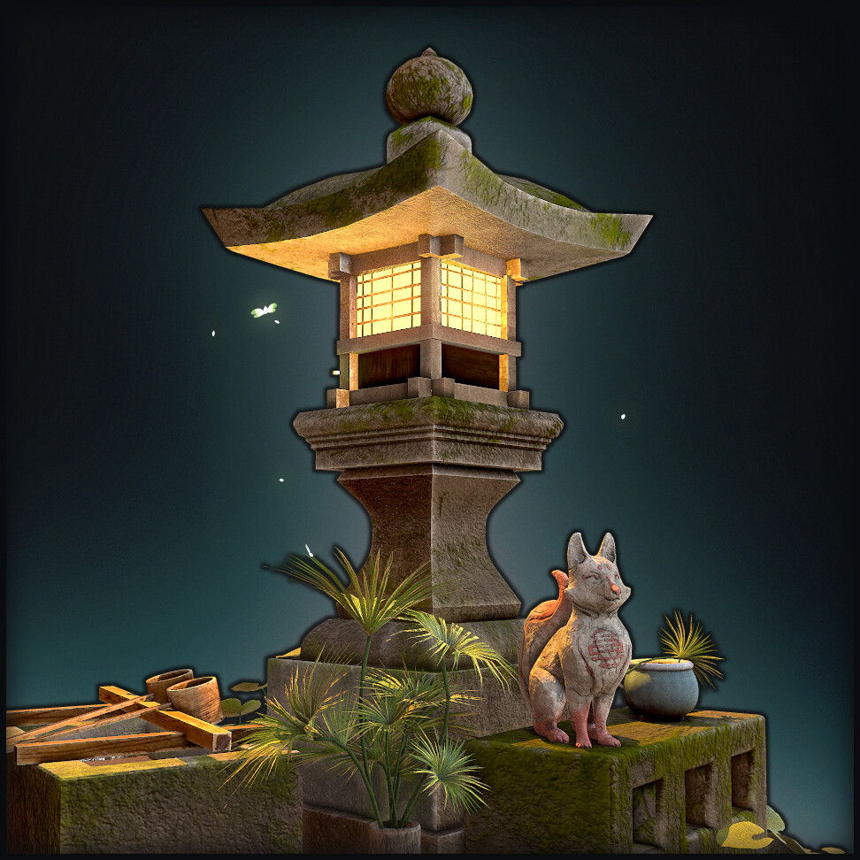 ArtStation - Japanese Toro