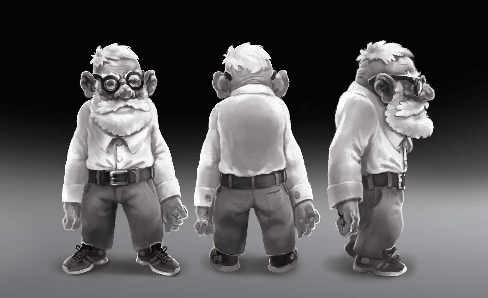 ArtStation - poses for 3d modeling