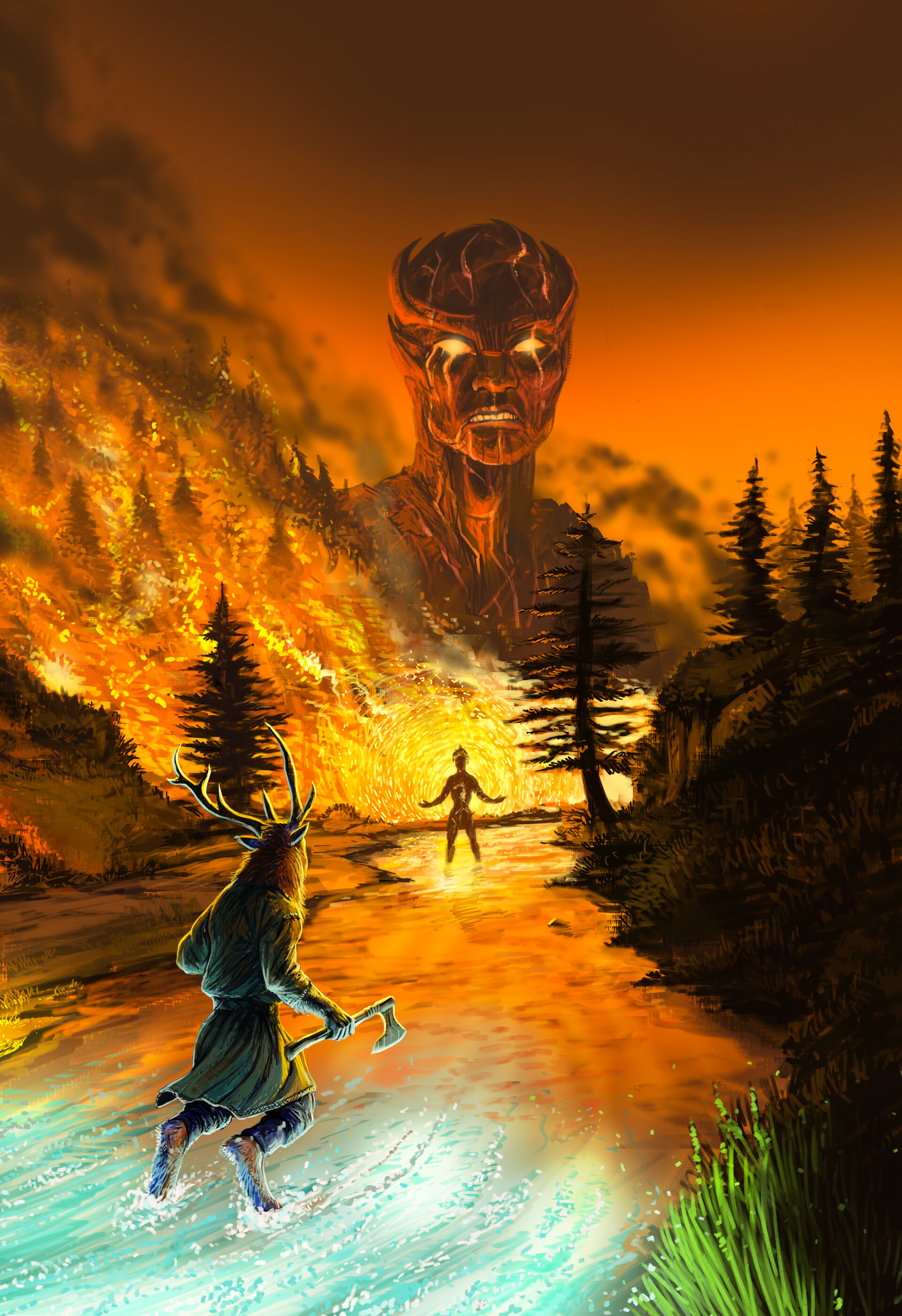 ArtStation - Nature Warriors Concept Art \ Character design