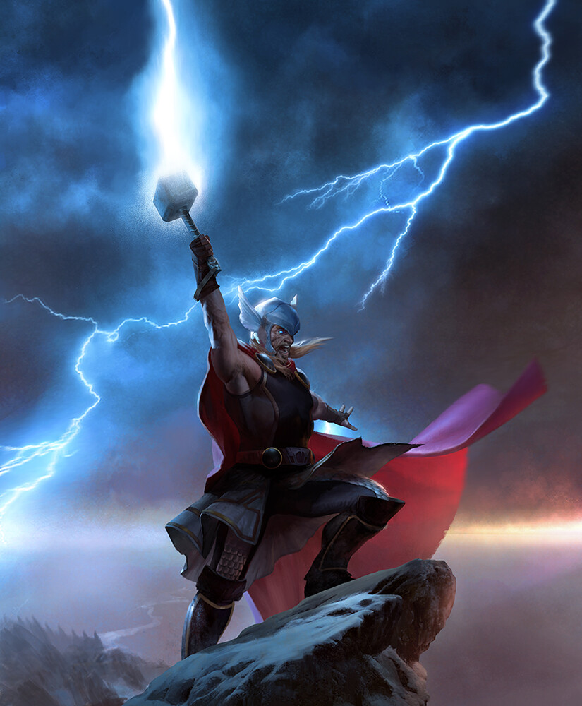 ArtStation - Thor - A Fanart Project