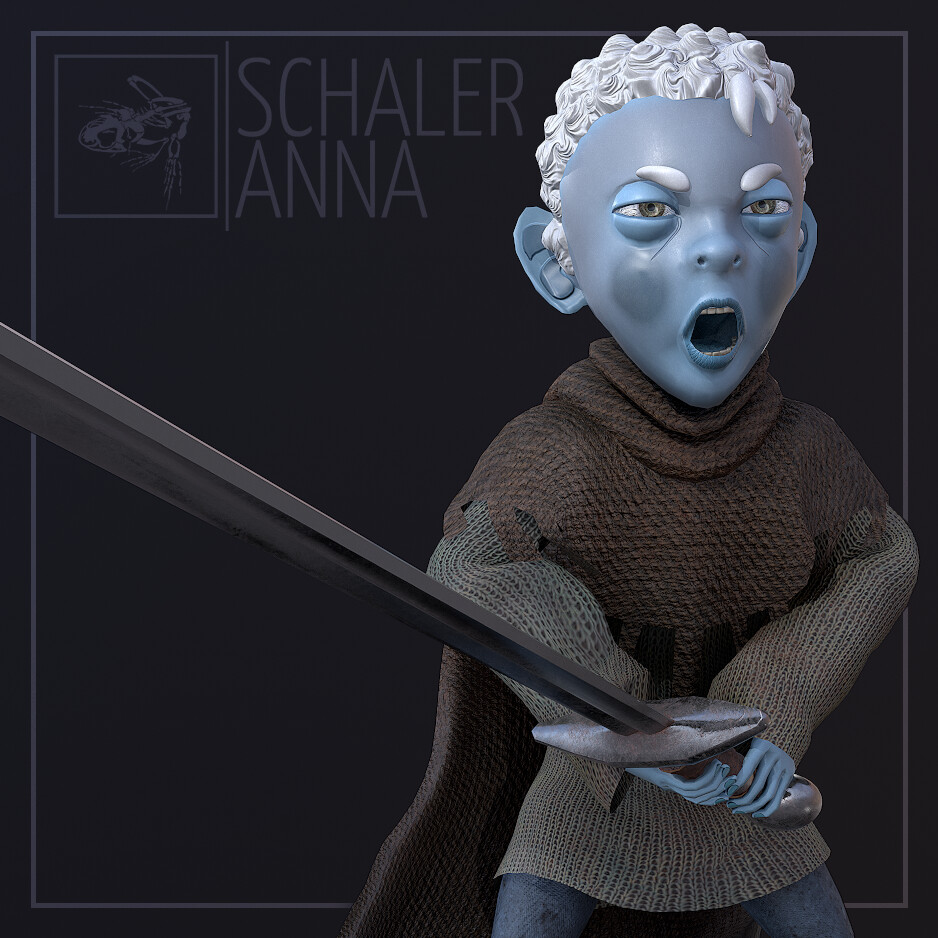 ArtStation - Blue Kid