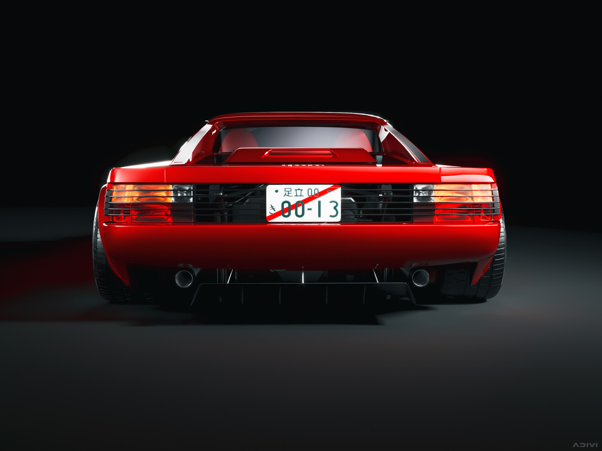 ArtStation - Testarossa | CGI