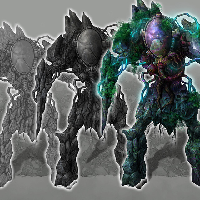 ArtStation - Alien life form concept2