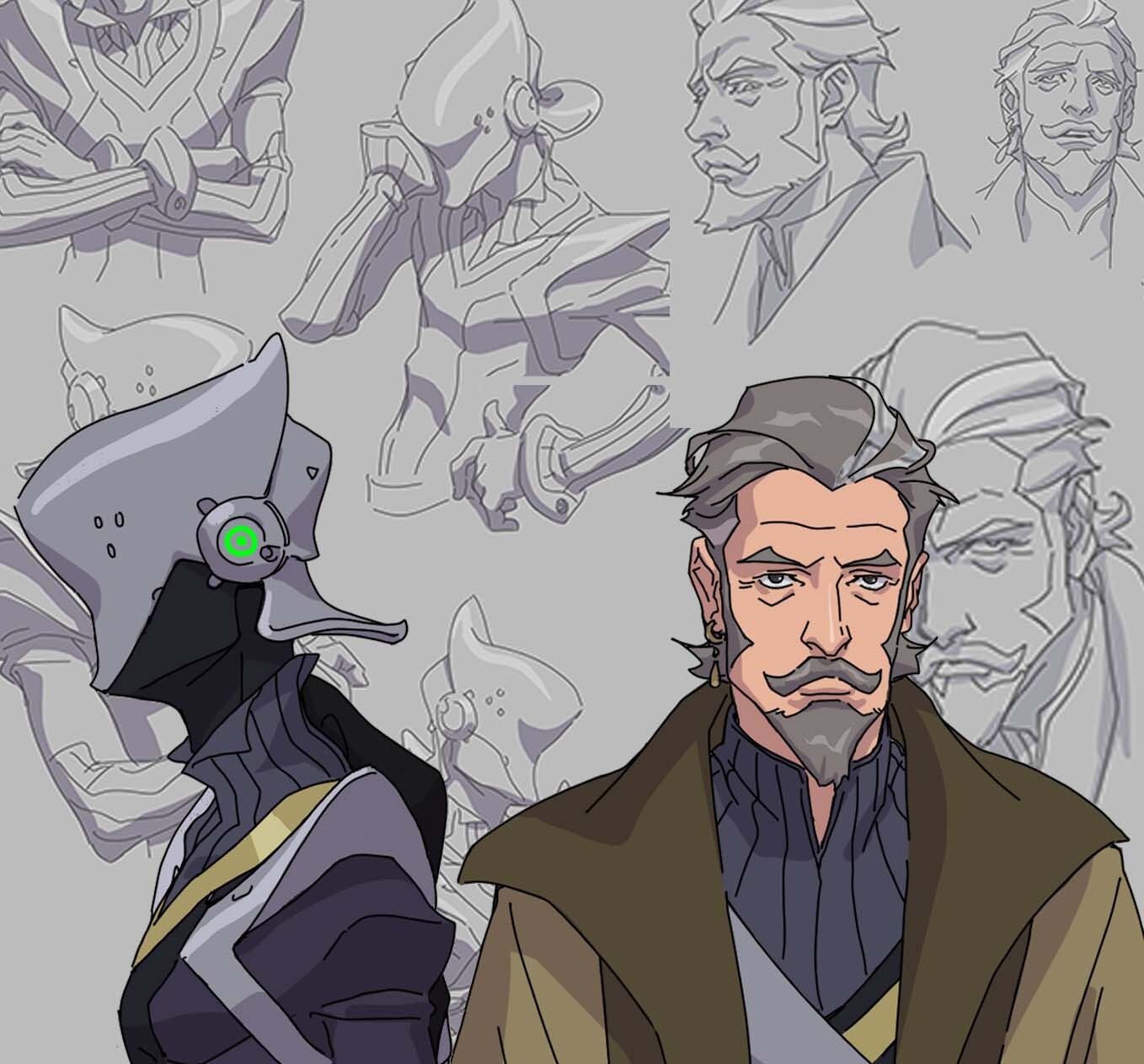 ArtStation - Police Story - Character Designs