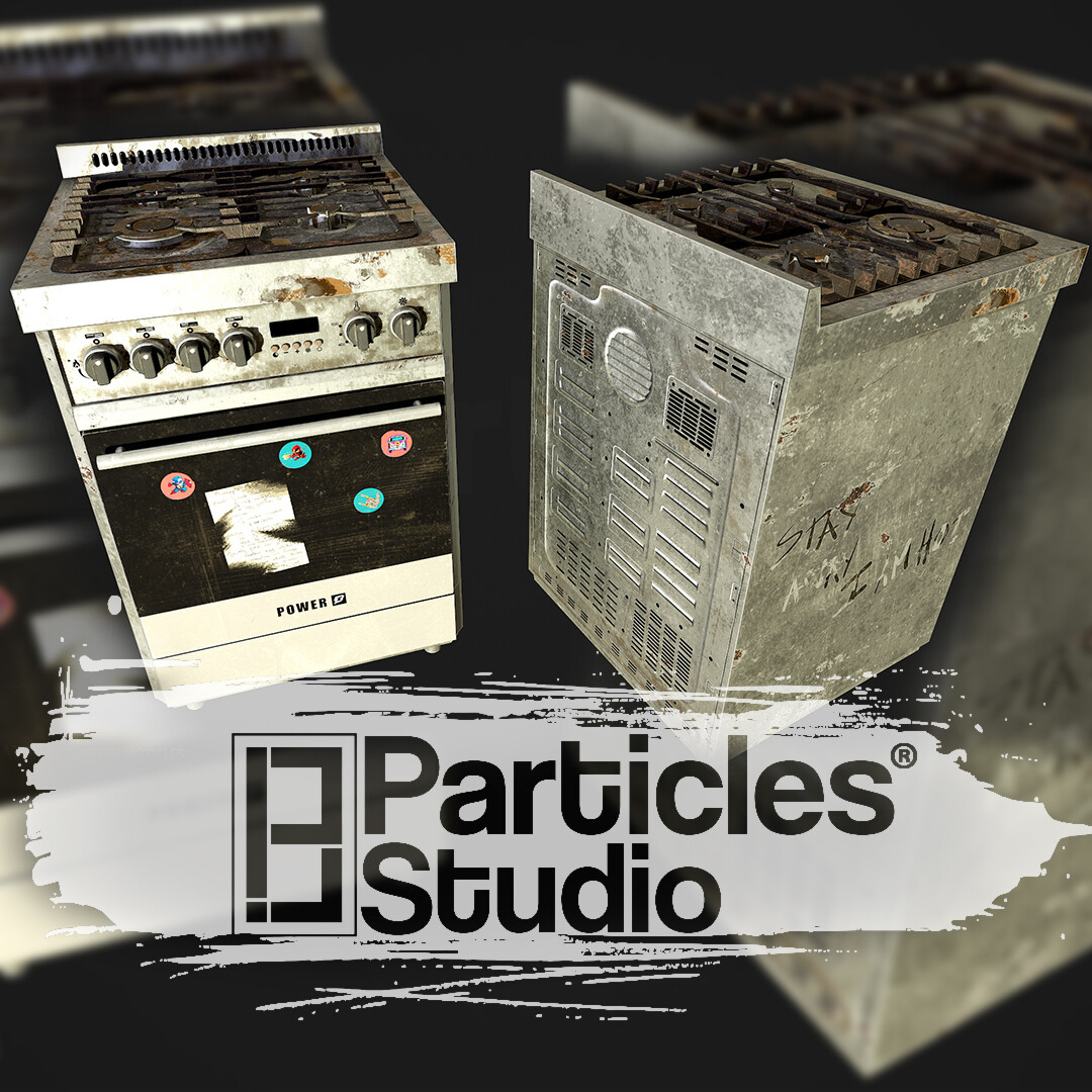 ArtStation - Kitchen Stove