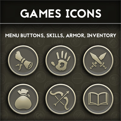 ArtStation - Icons Pack - Stylised