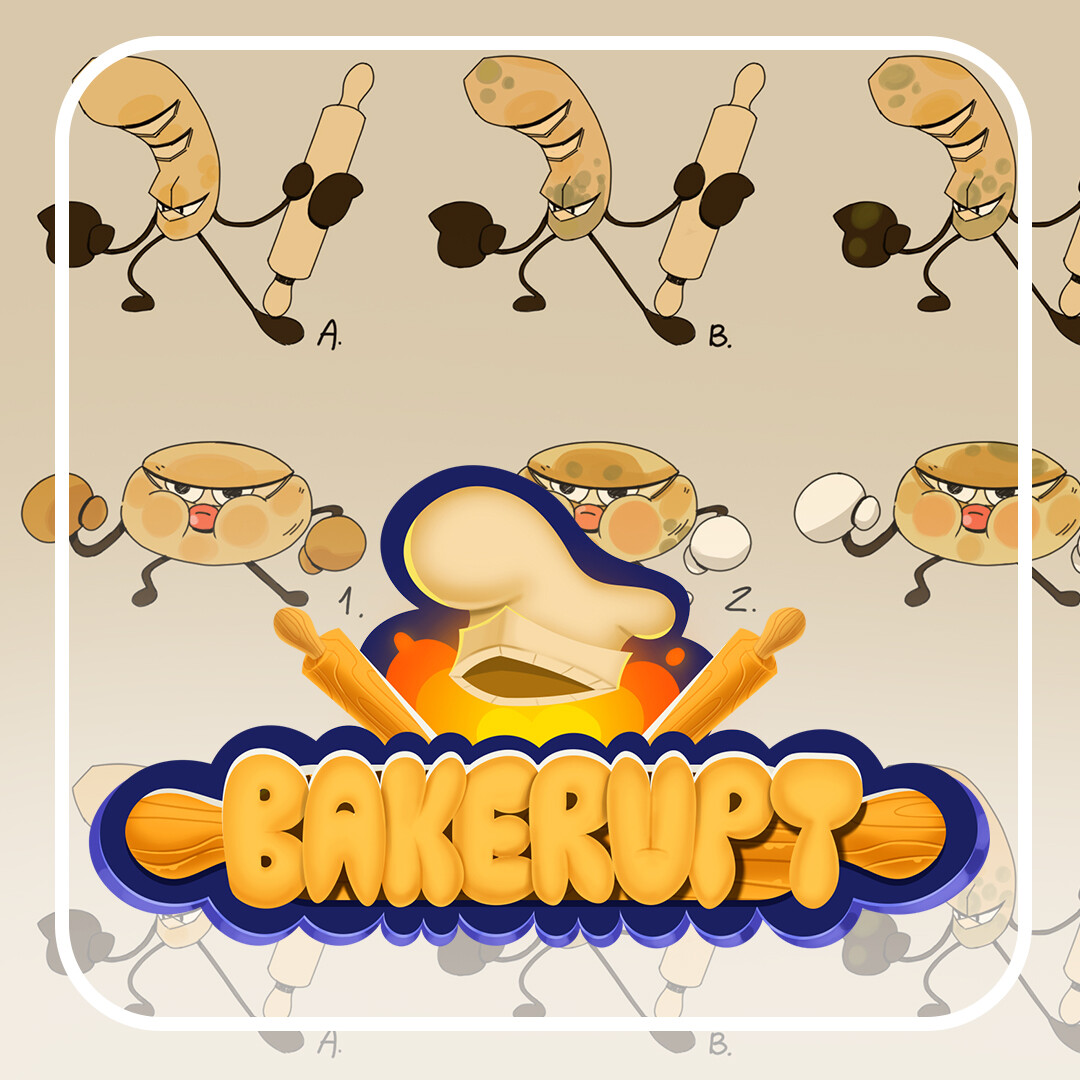 ArtStation - BAKERUPT: Bad Breads Character Design