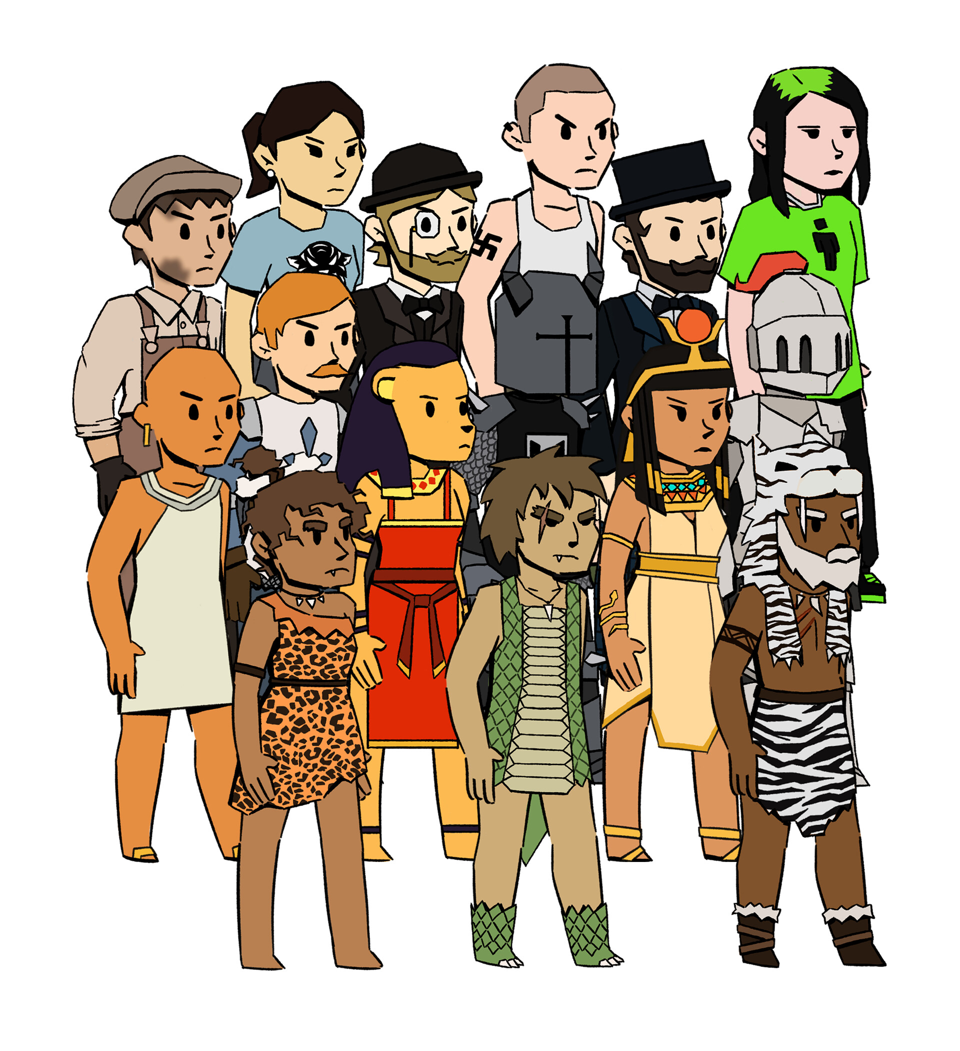 ArtStation - ERAS' CHAOS: CHARACTER ART