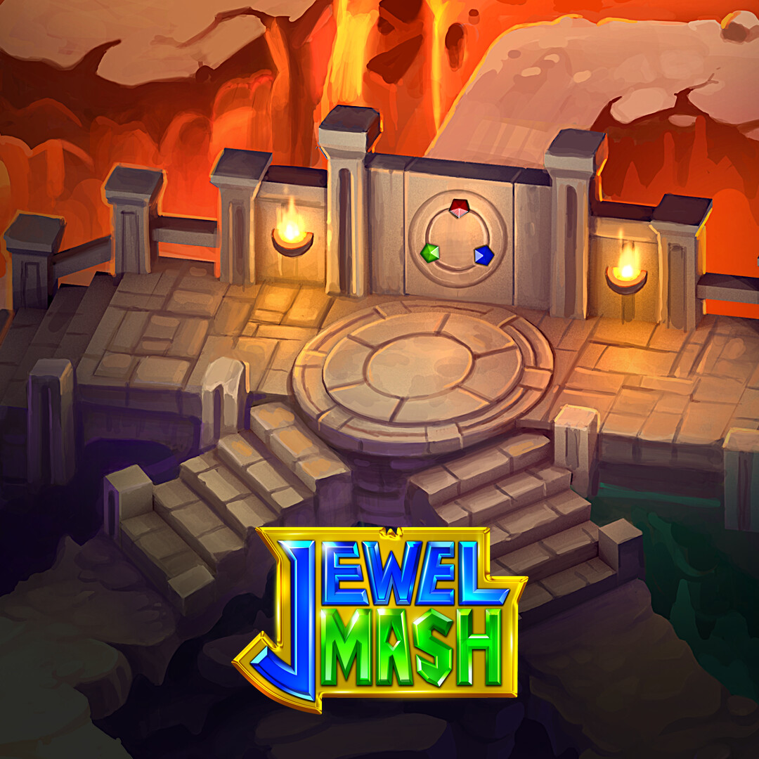ArtStation - Jewel Mash Mystery Cave