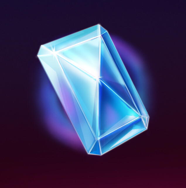 ArtStation - Slot game crystal symbols