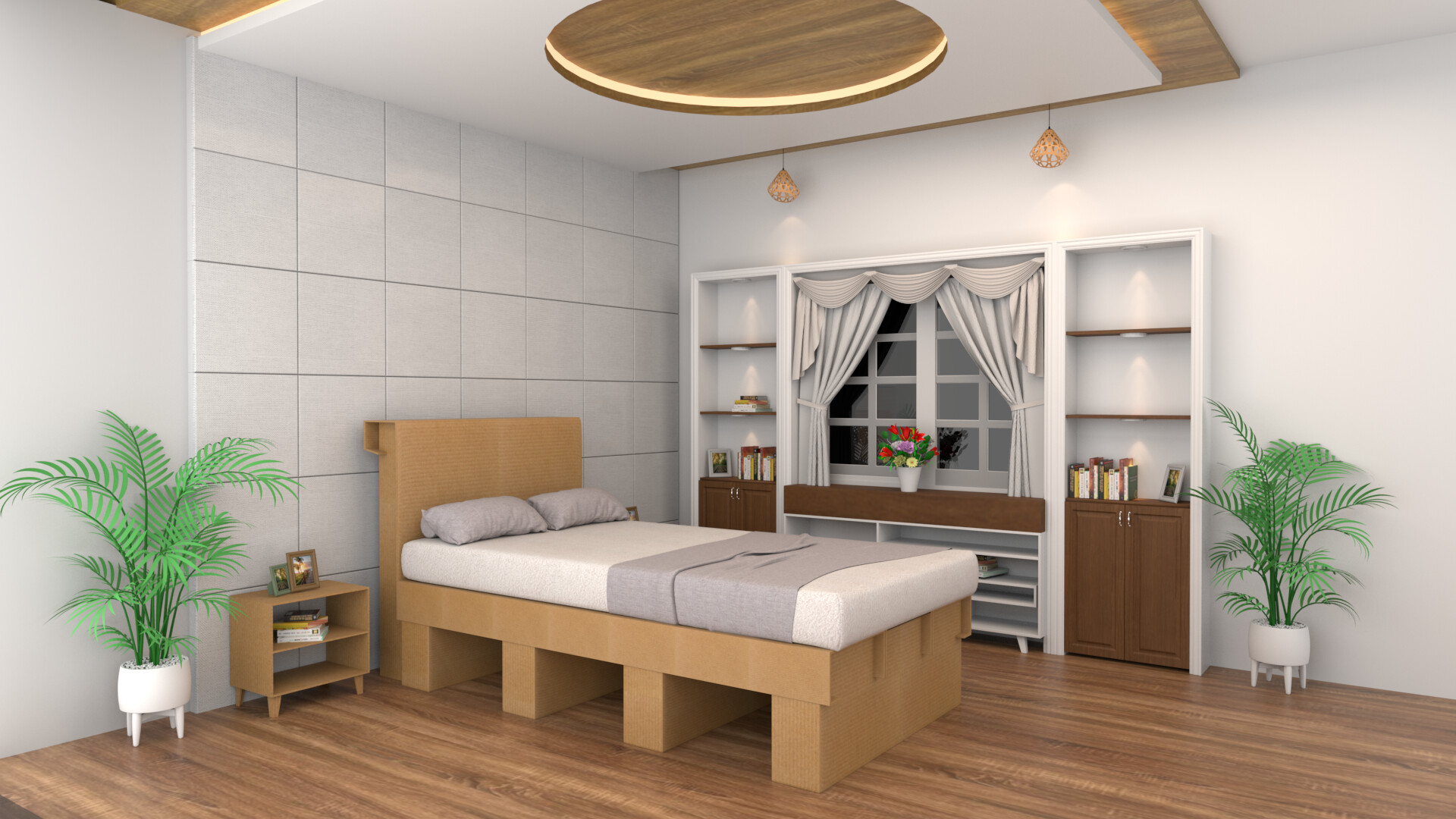 ArtStation - Bad room / corrugated sheet bad