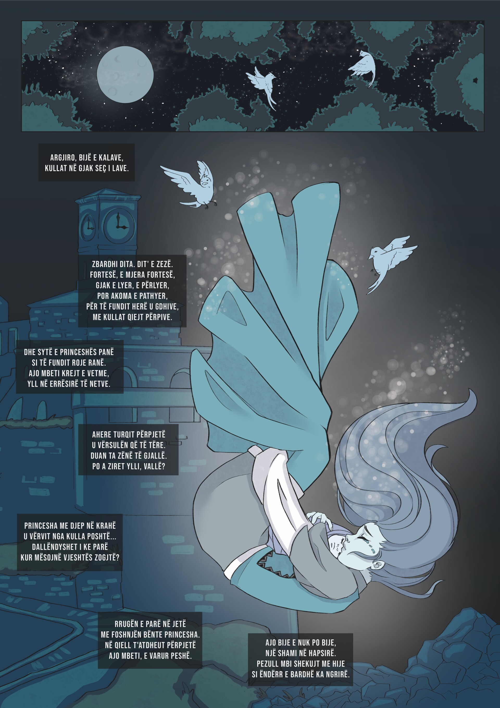 ArtStation - Princesha Argjiro, a graphic novel