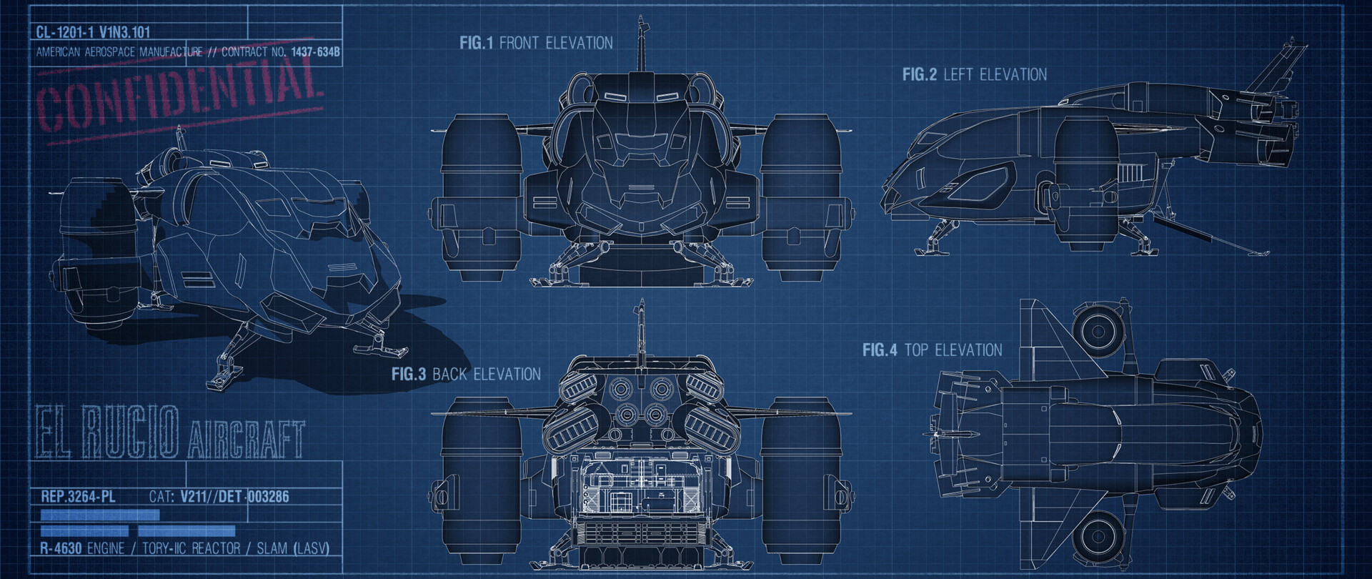 ArtStation - El Rucio aircraft