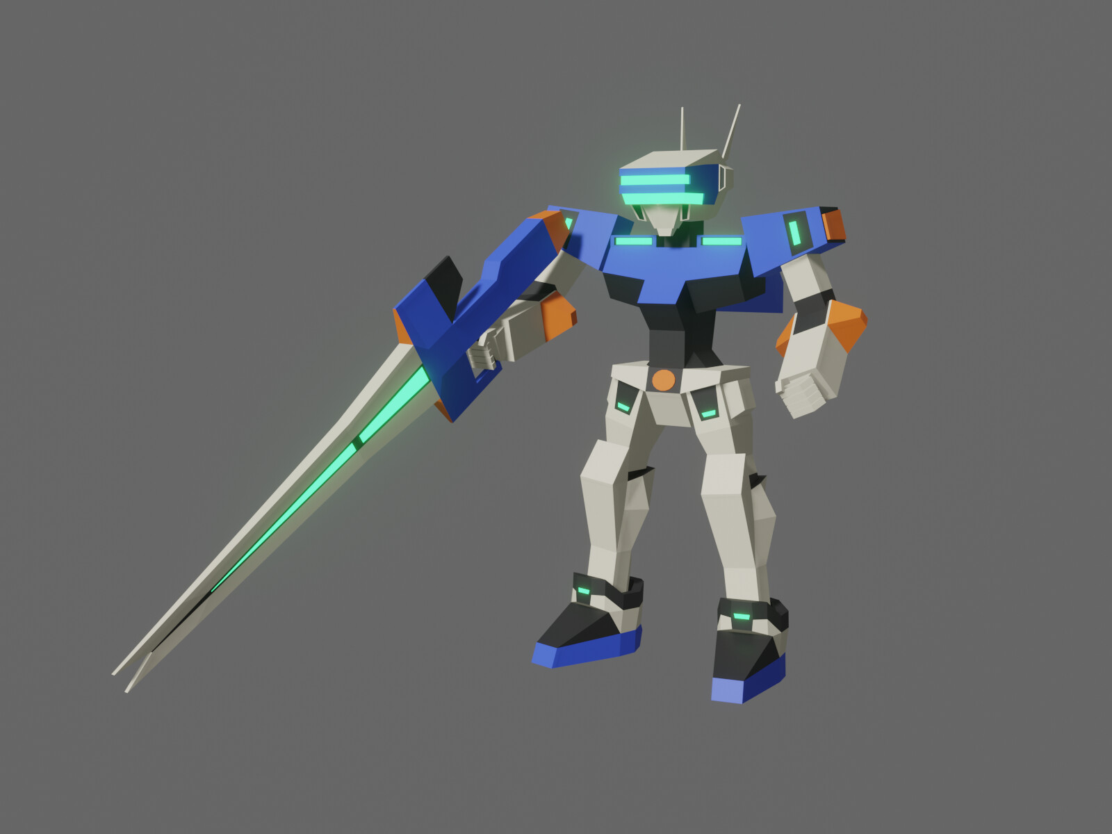 ArtStation - Virtual-On (MBV-04-G Temjin)