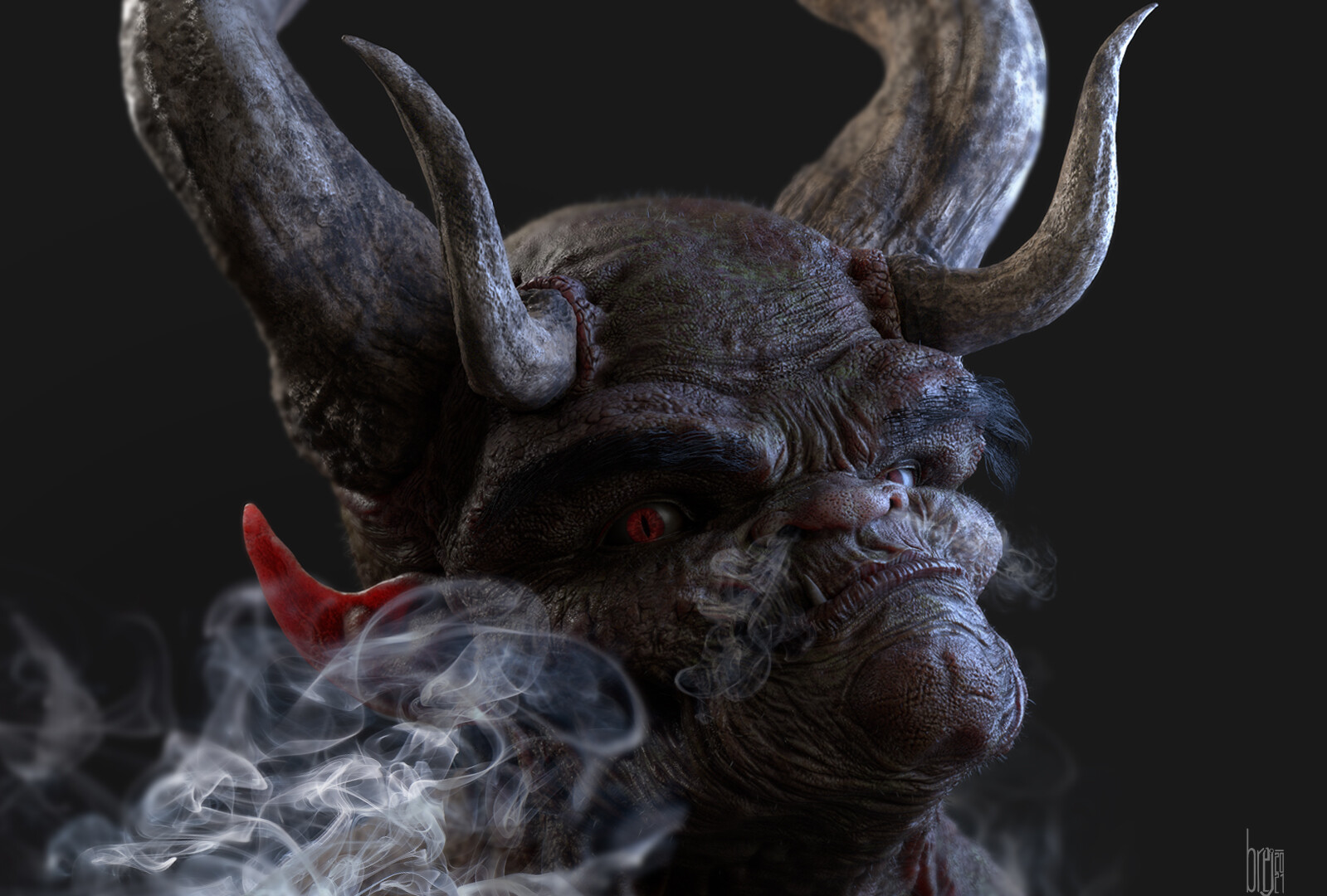ArtStation - Devil portrait