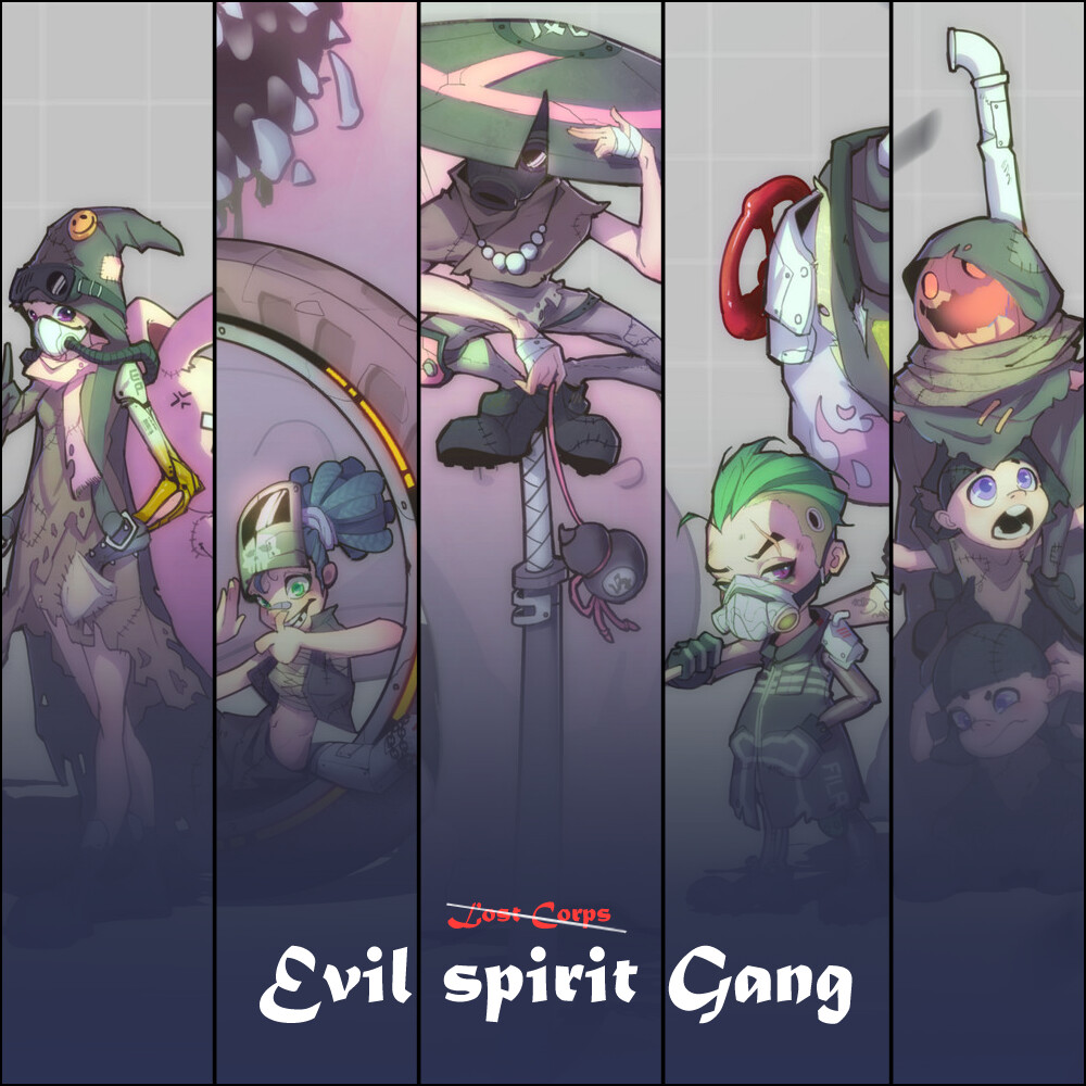 ArtStation - Ahriman Gangs