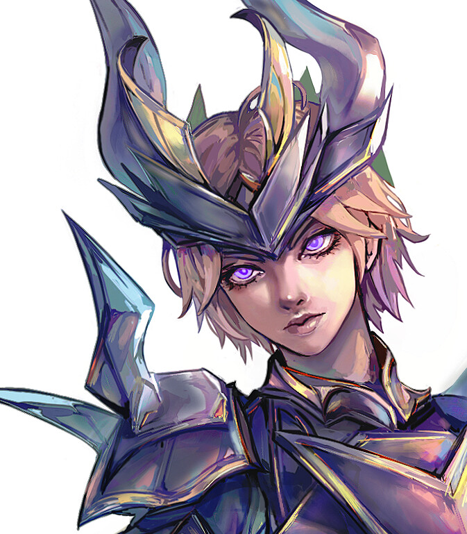 ArtStation - dragoon armor fullbody commission