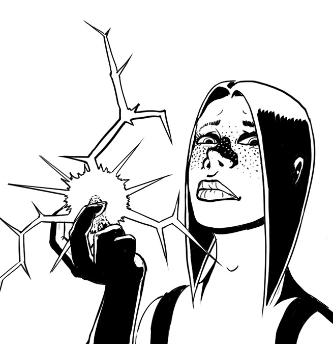 ArtStation - SPARK Comic book rejected pages and panels