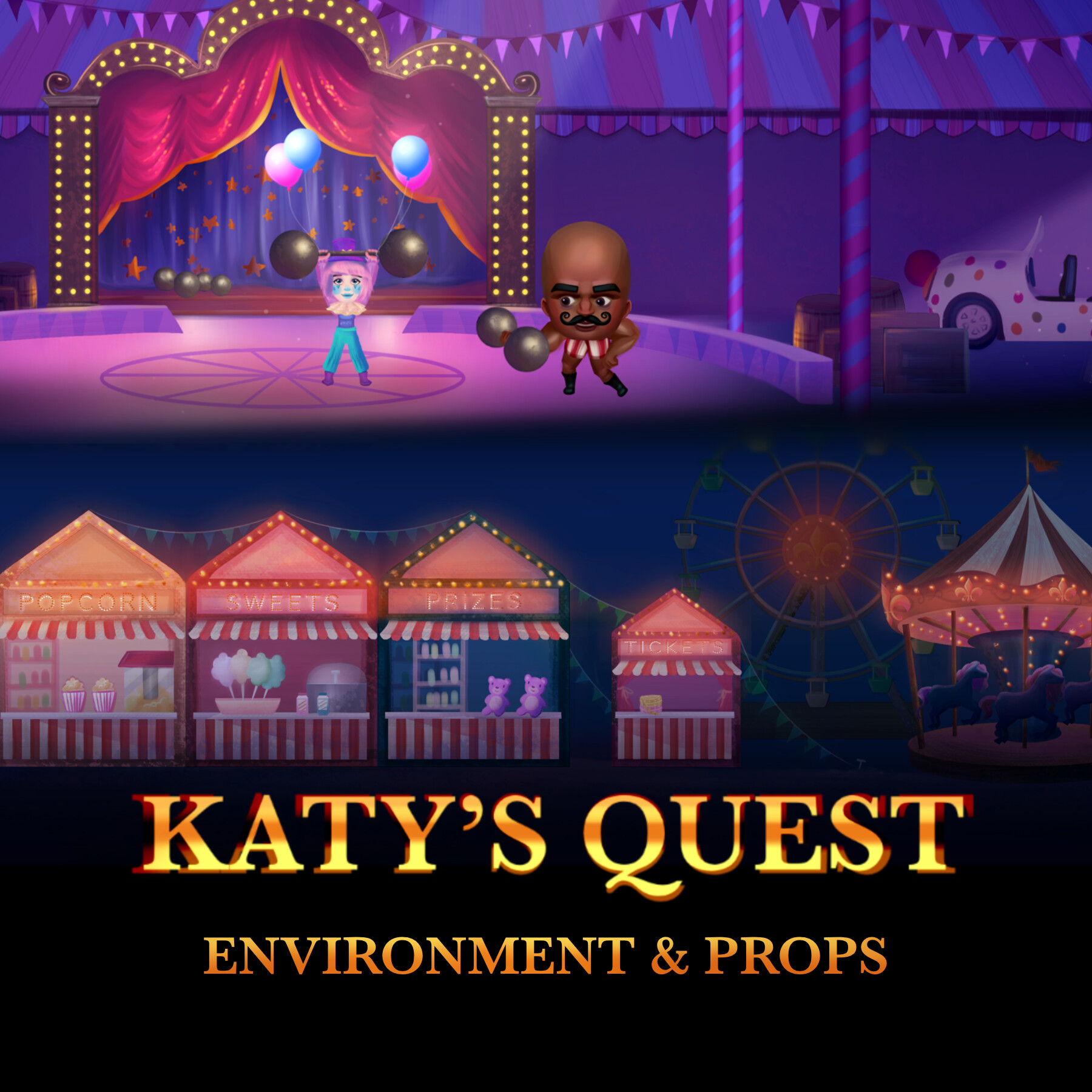 ArtStation - Katy Perry Game Environments & Props