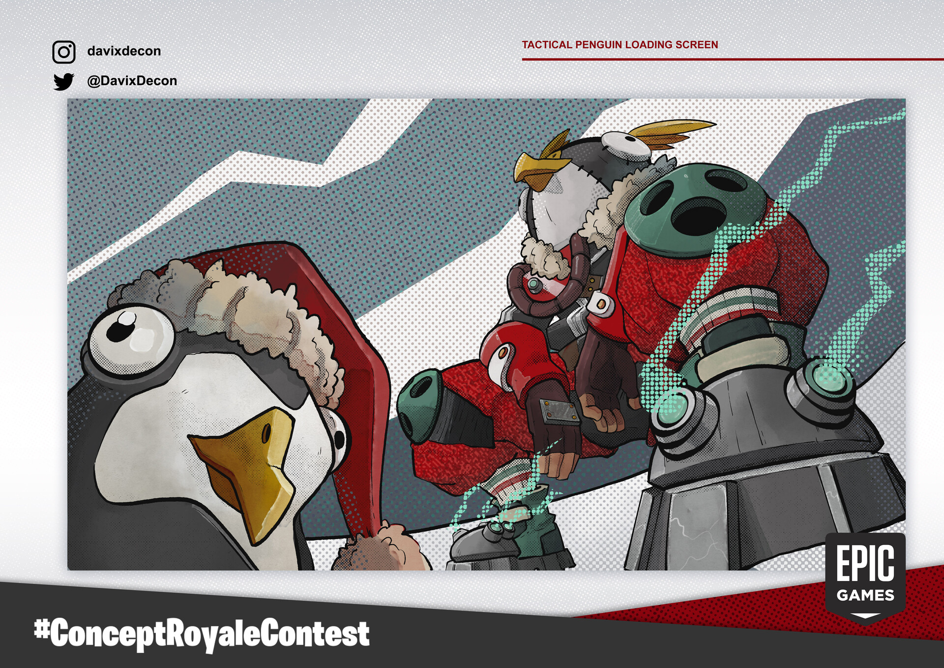 ArtStation - Tactical penguin #Conceptroyalecontest
