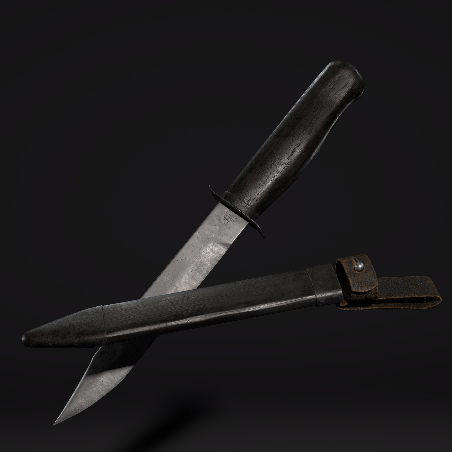 ArtStation - Knife HP-40