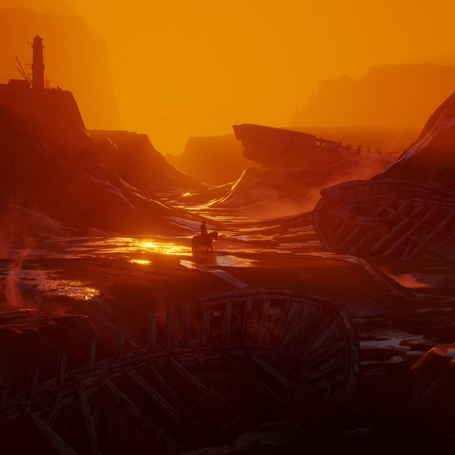 ArtStation - The Old Sea