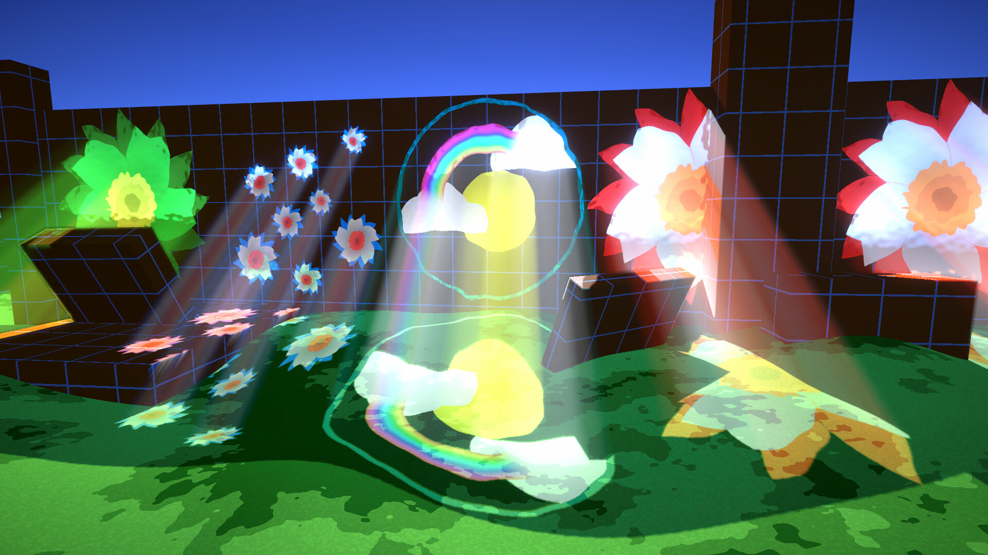 ArtStation - Volumetric Light Shafts from Stained Glass