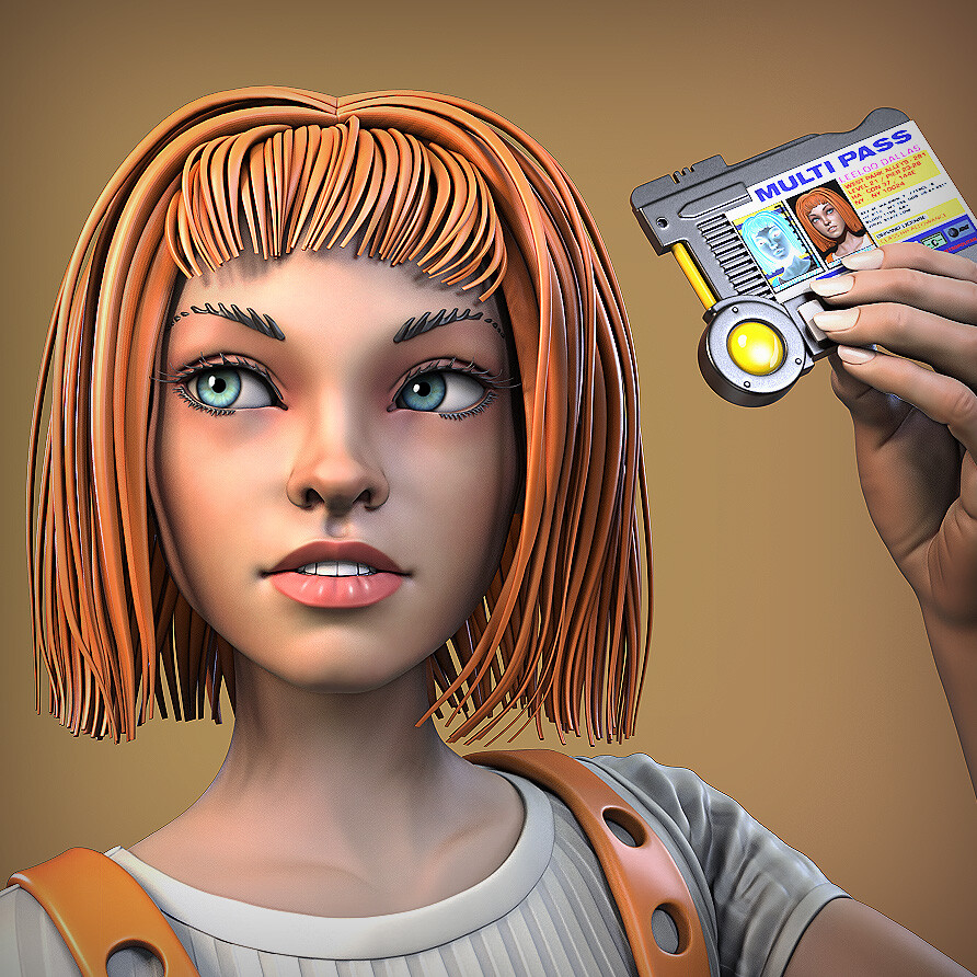 ArtStation - Leeloo Fan Art