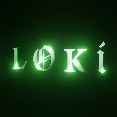 ArtStation - My View on "Loki" Logo